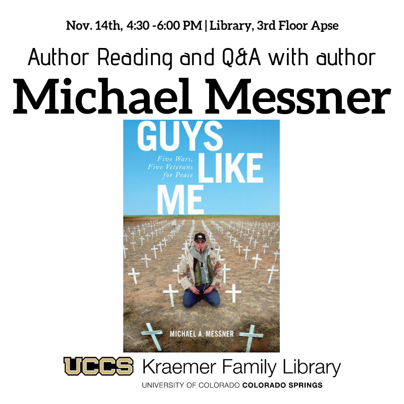 Author Reading and Q&A with Michael Messner | Kraemer Family Library